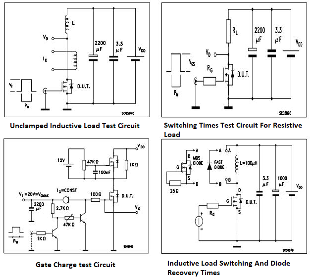 IRF840 N-Channel Power MOSFET: Pinout, อุปกรณ์ที่เปรียบเทียบได้และ ...